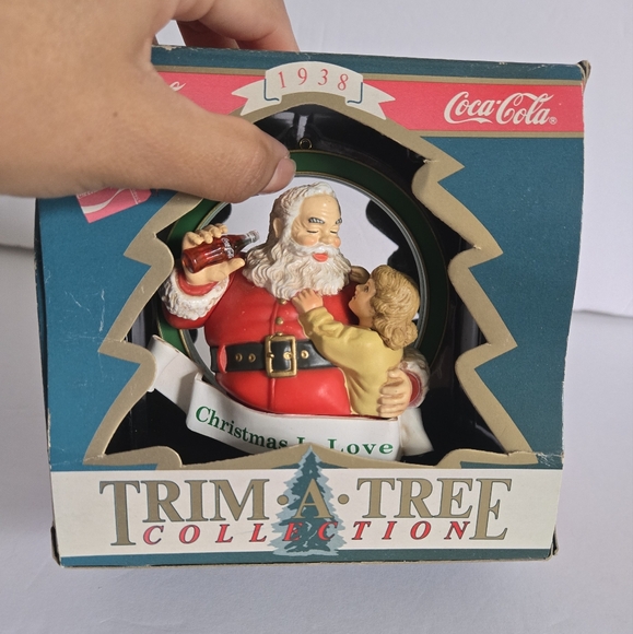 Coca Cola | Holiday | Vintage Coca Cola Santa Claus Christmas Tree ...